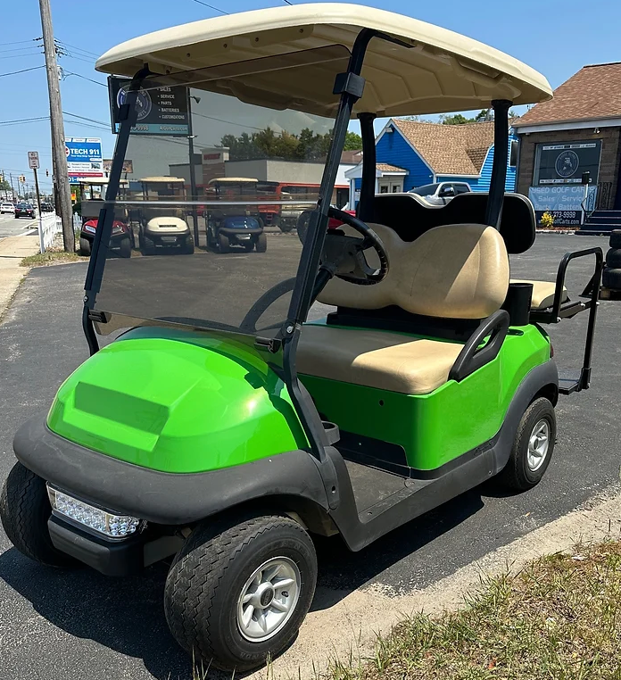 2005 Lime Green Club Car Precedent 48v | RI Golf Carts