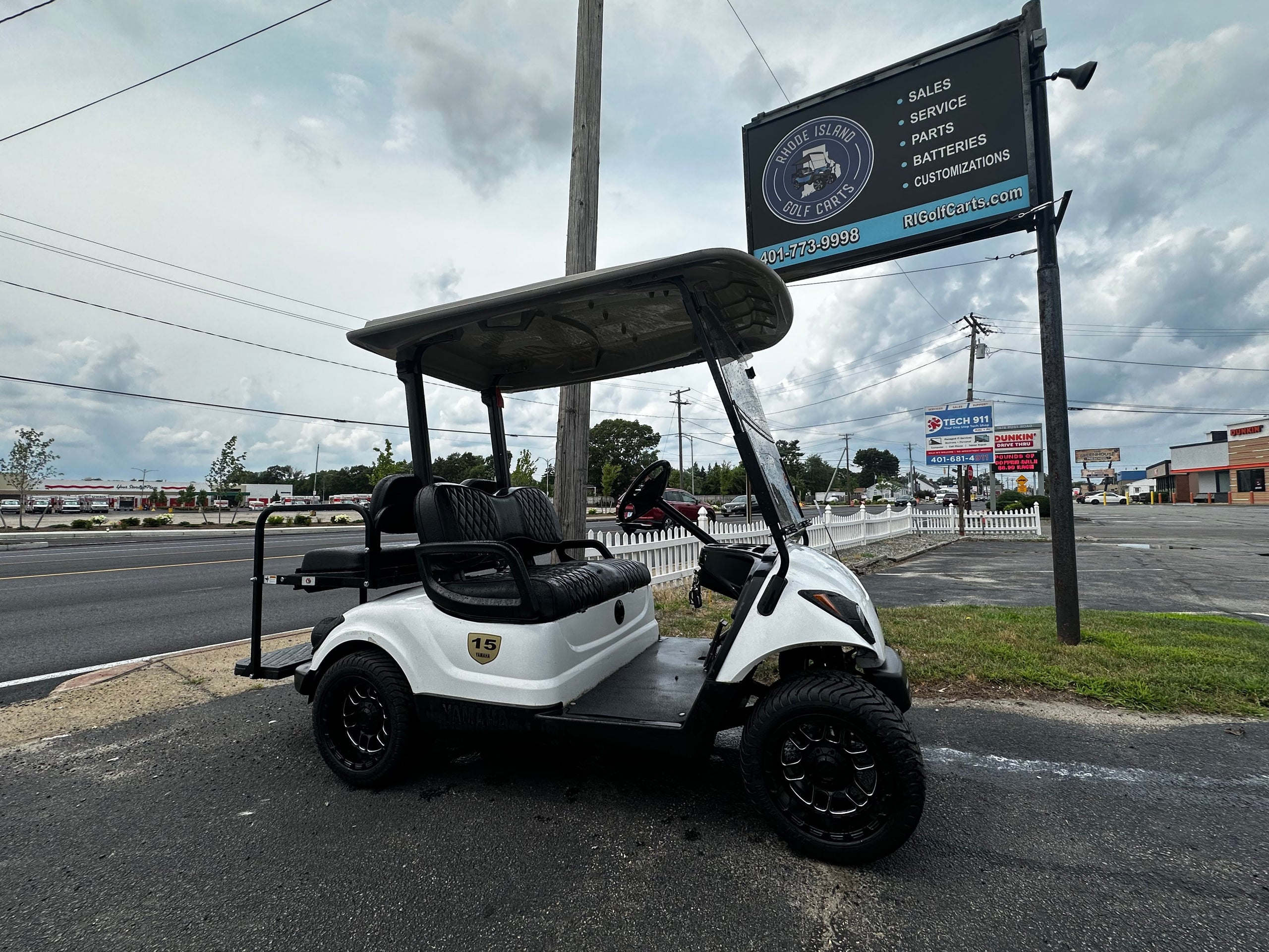 2009 Yamaha Drive – Custom 48v Four Passenger Electric Golf Cart ...